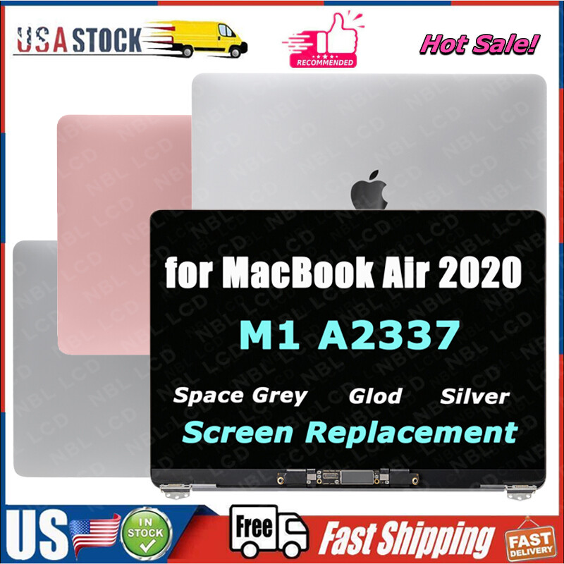 for MacBook Air A2337 2020 M1 EMC 3598 LCD Screen Display Replacement ...