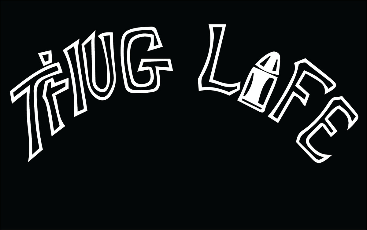 Tupac Thug Life Font