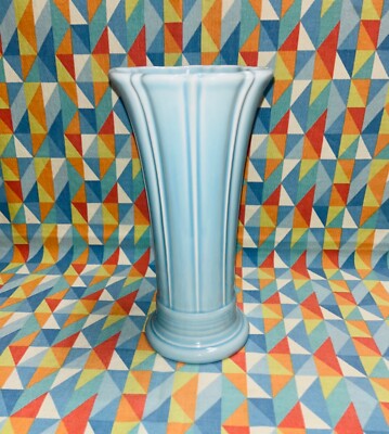 VASE SKY Blue HOMER LAUGHLIN FIESTA 9 5/8" MEDIUM NEW FIESTAWARE | eBay