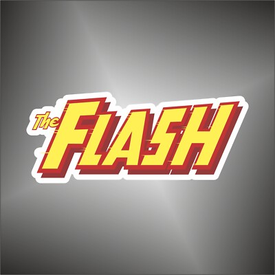 Aufkleber THE FLASH CARTOON Sticker "Freiform - Decal" | eBay.de