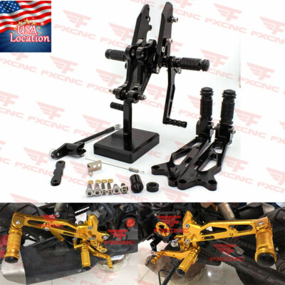 For MSX125 Grom 2016-2020 CNC Rearset Footrest Footpeg Rear Set Foot ...