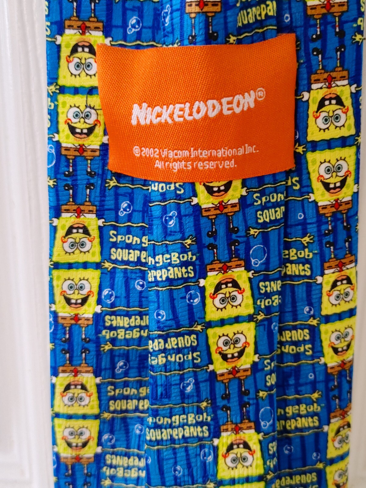 Nickelodeon SpongeBob SquarePants Neck Tie 2002 - Gem
