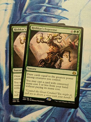 1x Rishkar's Expertise - Aether Revolt, NM | eBay