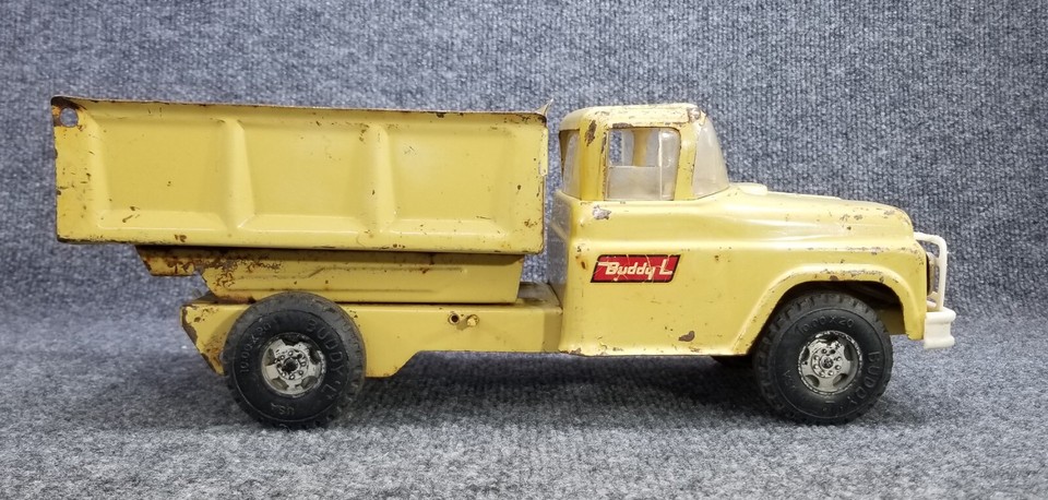 VTG 1960s BUDDY L DUMP TRUCK SPRING FRONT SUSPENSION PRESSED STEEL | eBay
