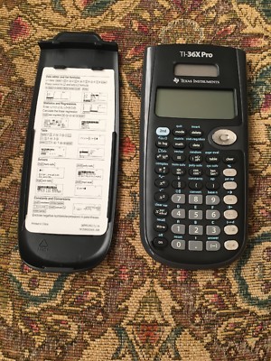 Texas Instruments TI-36X Pro Engineering/Scientific Calculator Fast ...