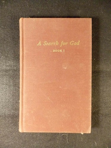 A Search For God Book I (Hardcover, 1969) 14 Printing of 1942 Edition ...