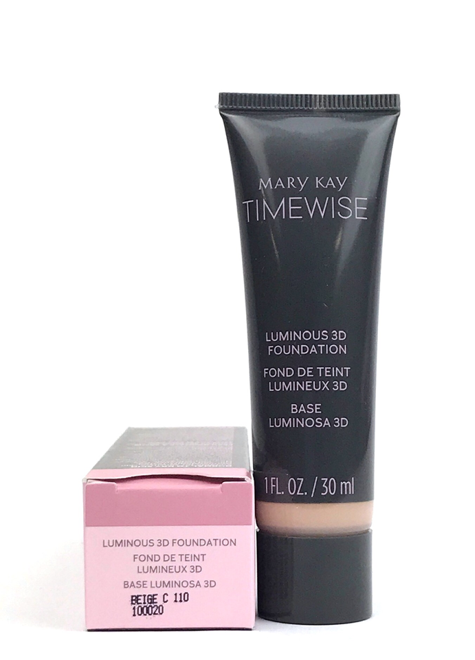 MARY KAY TIMEWISE LUMINOUS 3D FOUNDATION~YOU CHOOSE~IVORY, BEIGE ...