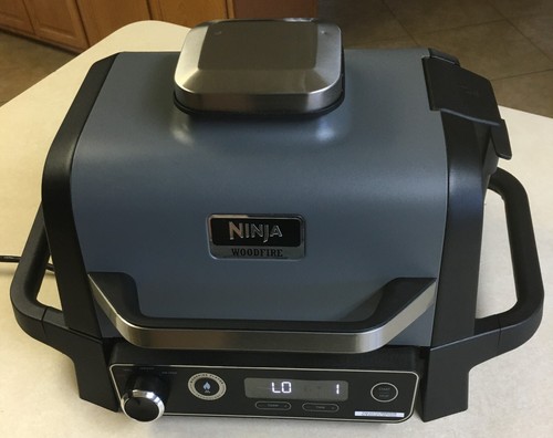 Ninja OG700 3 in1 Woodfire Outdoor Grill Smoker Air Crisper | eBay