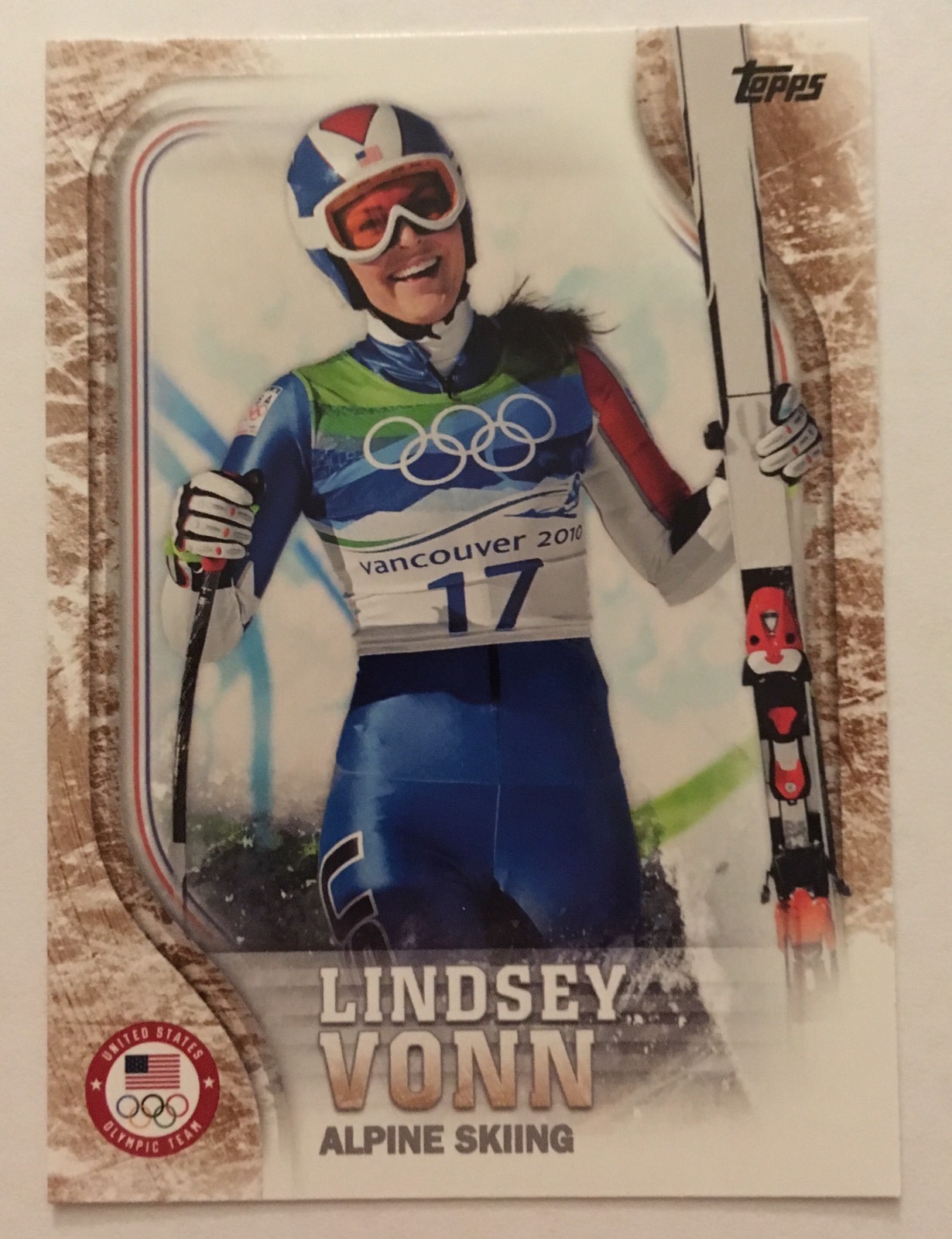 2018 Topps US Winter Olympics Lindsey Vonn Lot Of Four Cards Alpine ...