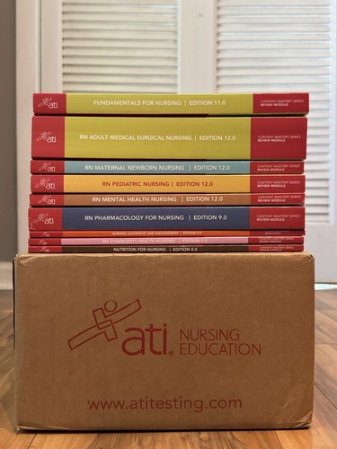 BRAND NEW 2023 ATI Review Module Package RN Student Box TPRN6 (CURRENT ...