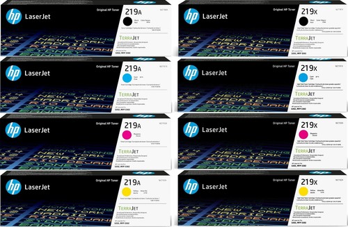 CHOICE OF GENUINE HP219A / HP219X B/C/M/Y TONER CARTRIDGES - SENT ...