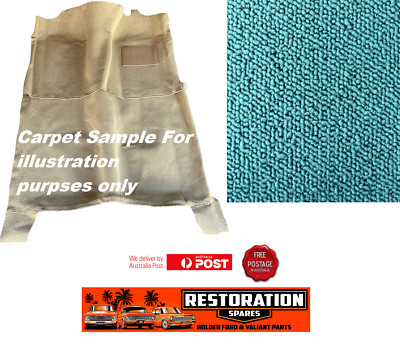 (factory 4 speed) FORD F150 81-92 TURQUOISE LOOP FRONT & REAR MOULDED ...