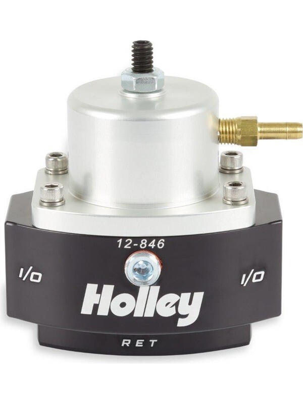 Holley Bypass Fuel Pressure Regulator Kit Inline 15-60 psi Return (12 ...
