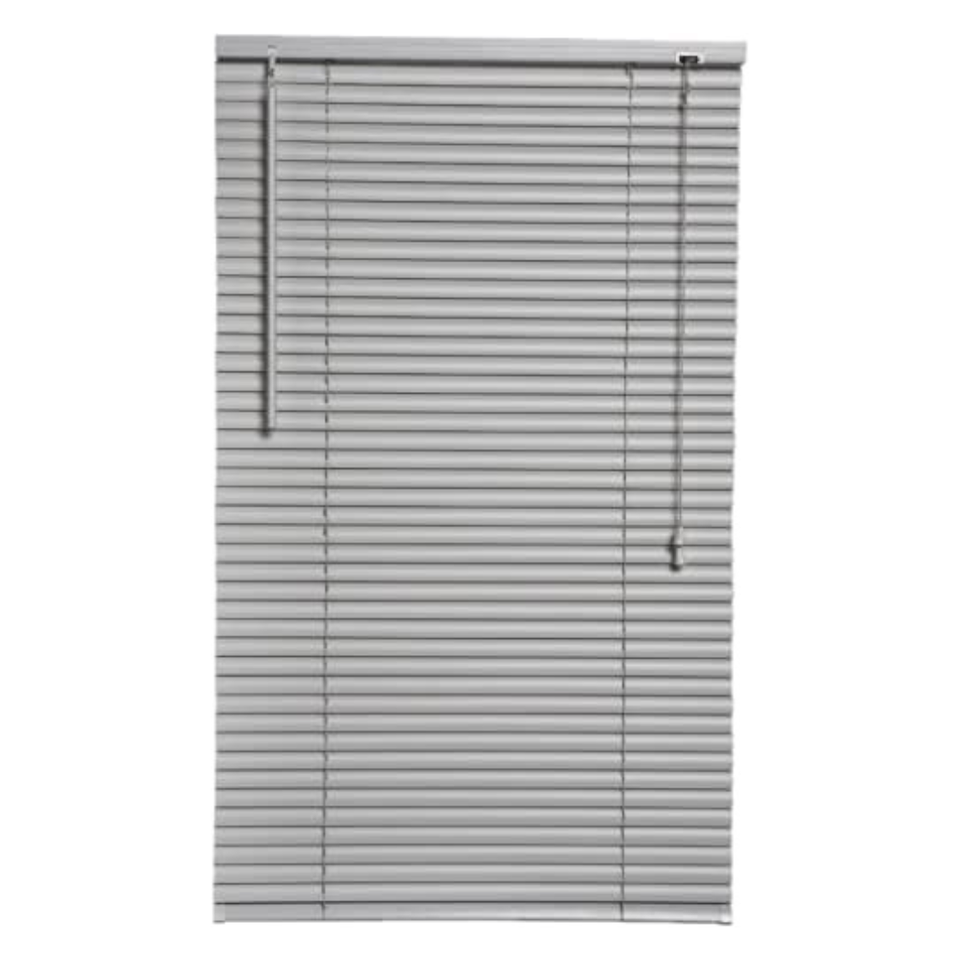 White PVC Blind Wood Effect Window Venetian Blinds Trimable Easy Fit ...