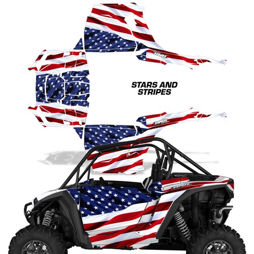 Utv Graphique Stickers Autocollants pour Polaris Rzr XP 1000 2DR | eBay
