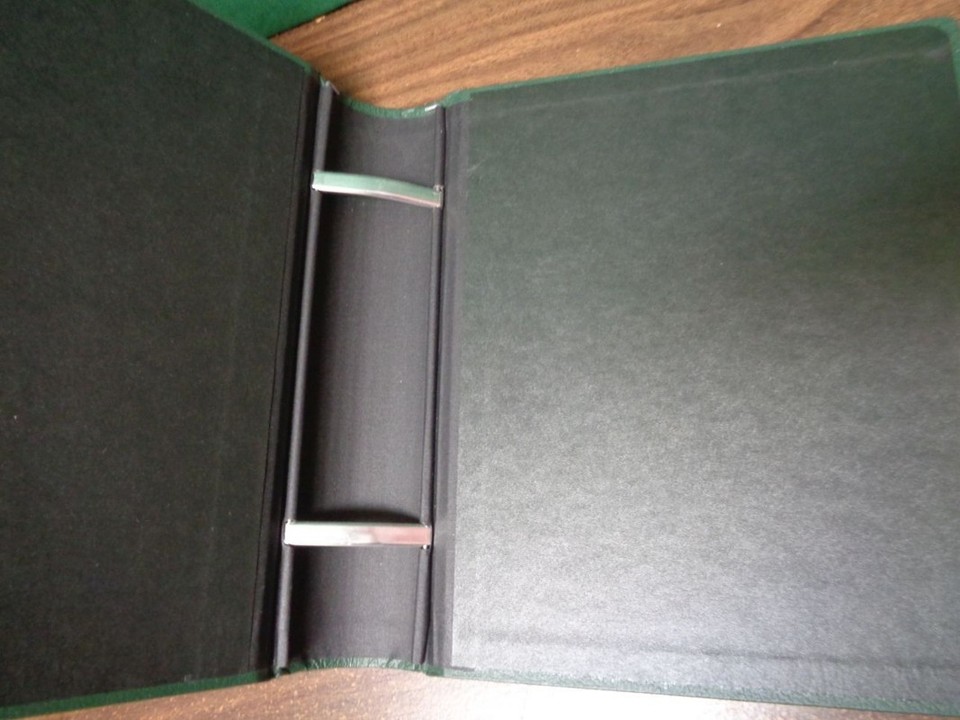 Scott Specialized Specialty 2 post Green Binder Stamp Album Collection ...