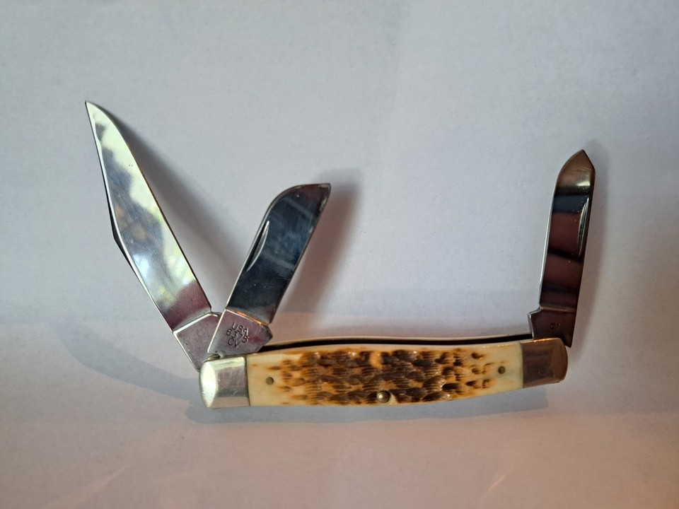 Case XX Bone Stockman Knife 6375 CV | eBay