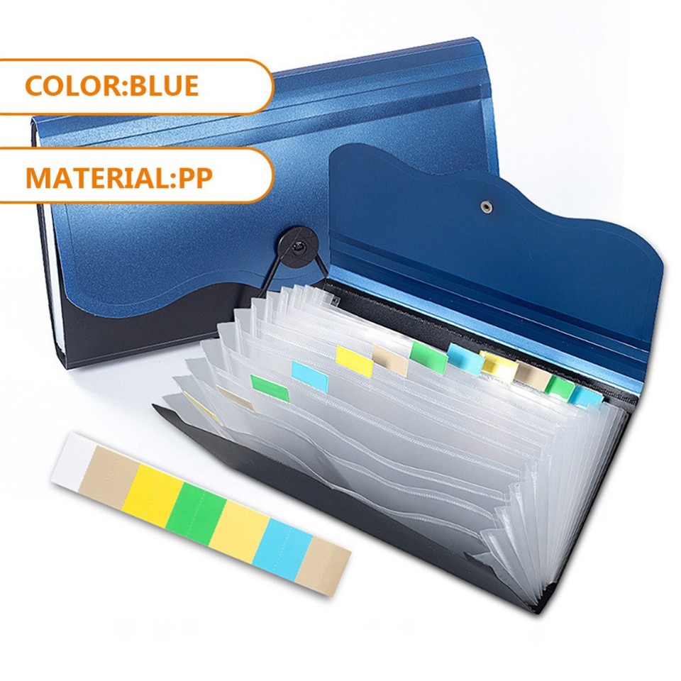 Receipt Storage Bag Document Organizer Expanding Folder Receipts | eBay