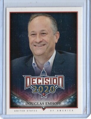 AWESOME 2020 DECISION ~ SECOND GENTLEMAN DOUGLAS EMHOFF CARD #543 ...