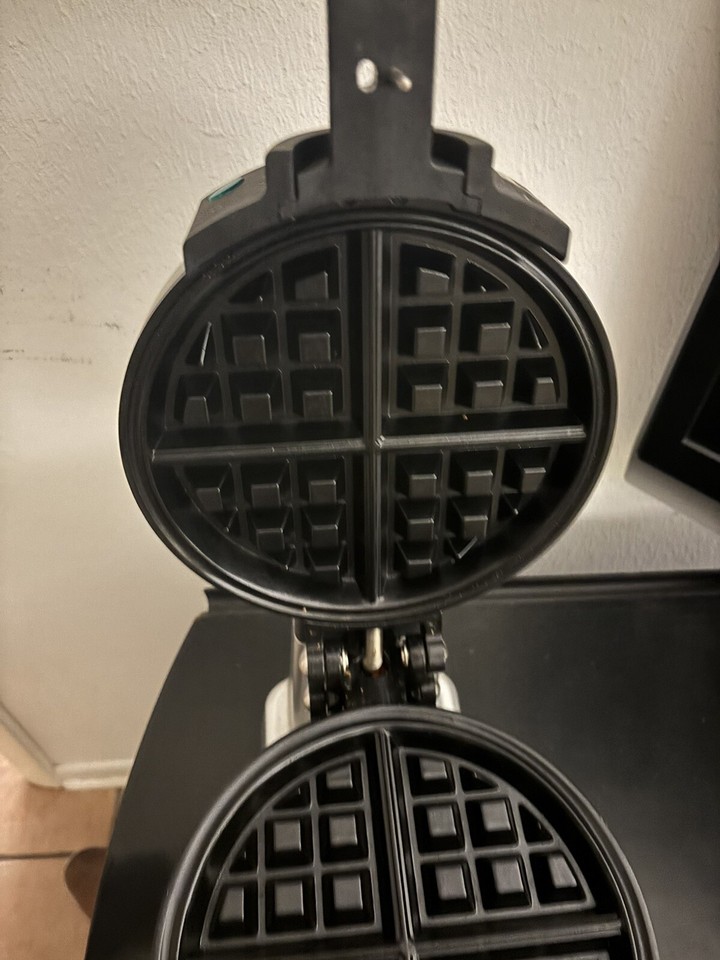 Waring Pro Professional Double Belgian Waffle Maker WMK600 Tested Works ...