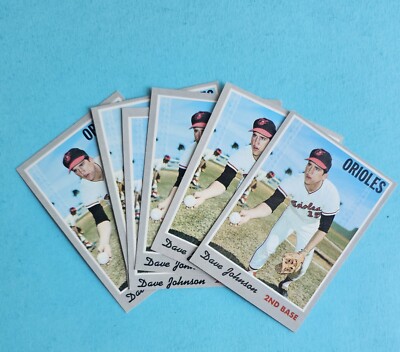 1970 Topps Baseball Set Break #45 Dave Johnson NR-MINT or BETTER ...