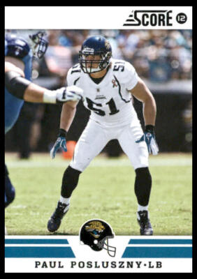 2012 Score #281 Paul Posluszny Jacksonville Jaguars Football Card | eBay