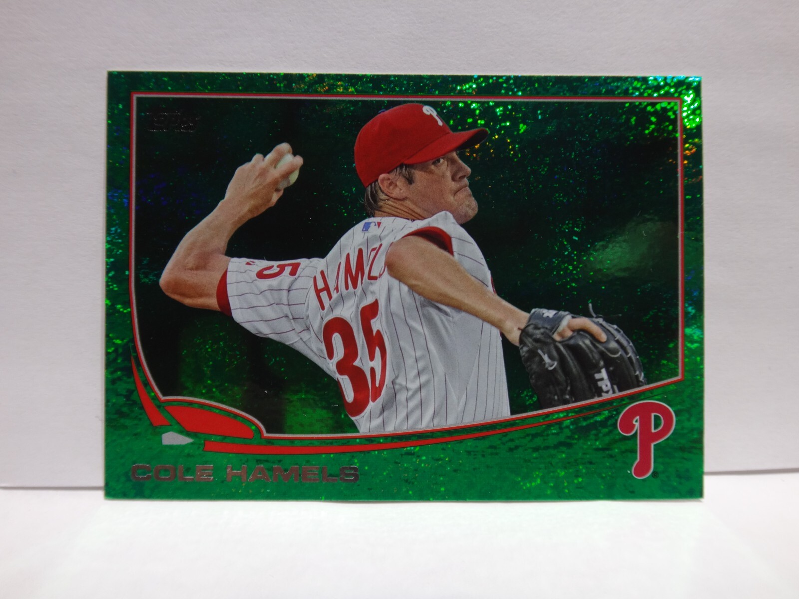2013 Topps Emerald #332 Cole Hamels Phillies NM-MT | eBay