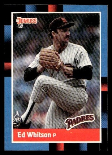 1988 Donruss #81 Ed Whitson San Diego Padres Baseball card | eBay