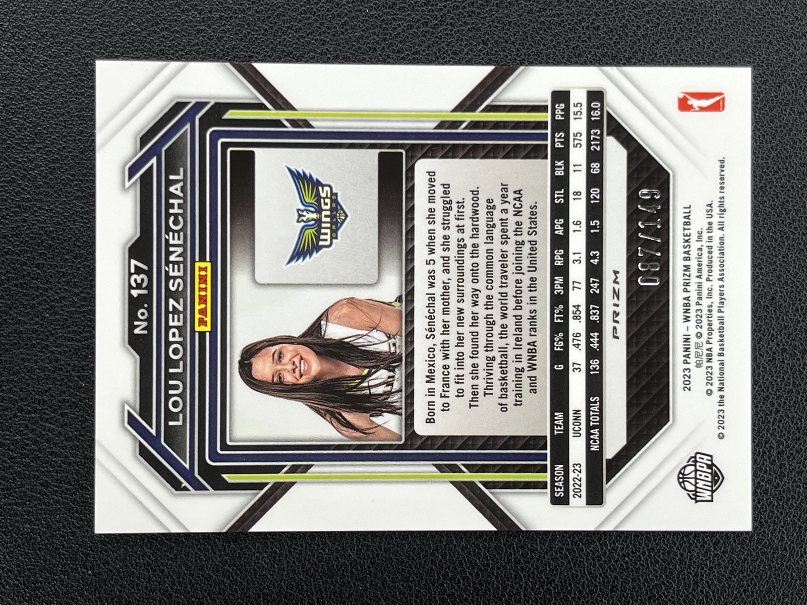 2023 Prizm Lou Lopez Senechal RC Rookie Purple /149 FT1PG | eBay