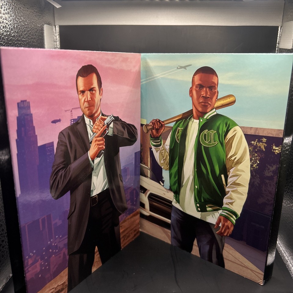 Grand Theft Auto V Five GTA FIVE (5) for PC DVD-ROM 7 Discs Complete ⭐️ ...