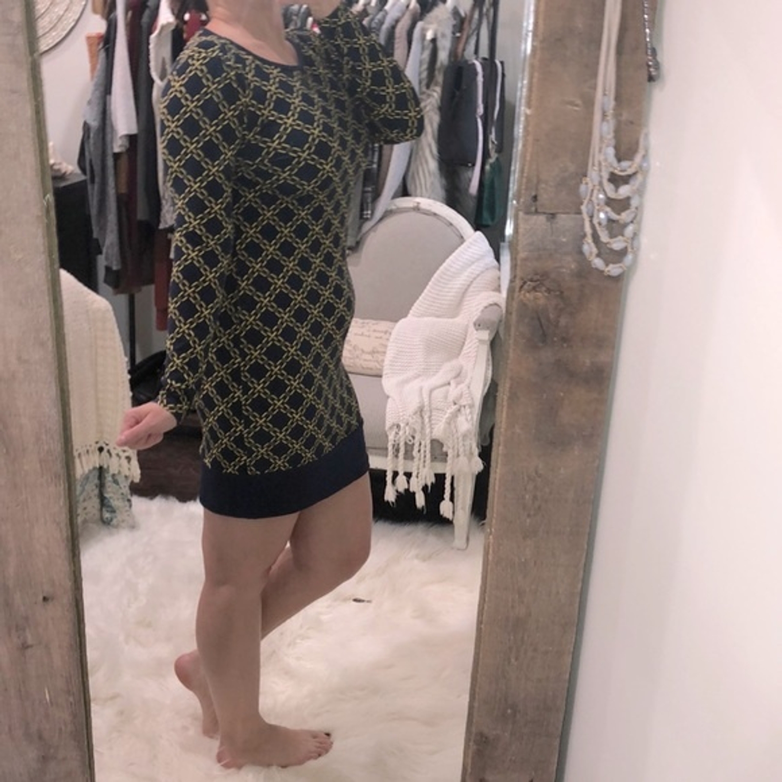 Michael Michael Kors medium navy chain link dress - Gem