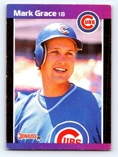 1989 Donruss #255a Mark Grace | eBay