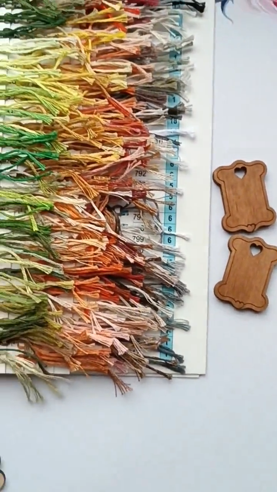 DMC Color Chart with Real Floss for Cross Stitch Catalog DMC samples ...