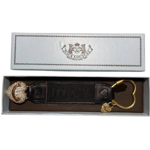 JUICY COUTURE Key Chain Swarovski Heart Rare Used From Japan | eBay