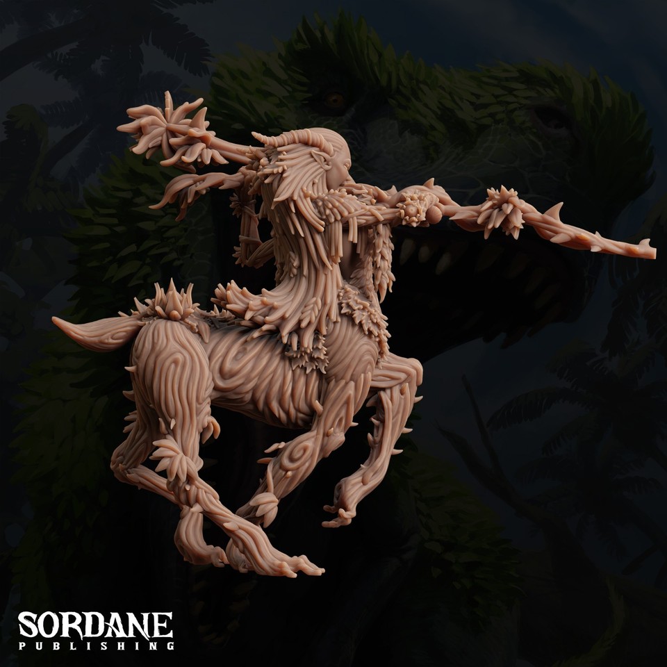 Thornbark Dryad - Pose 1 | Sordane Publishing | D&D Miniature | 30mm | eBay