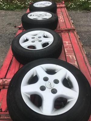 TSW 175 60 R14 Alloy Wheels Tyres Suit Citroen Peugeot 4 Stud Stock Car ...