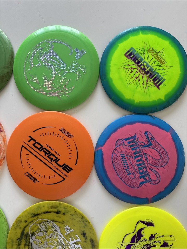 Lot Of 10 Used Disc Golf Discs | eBay