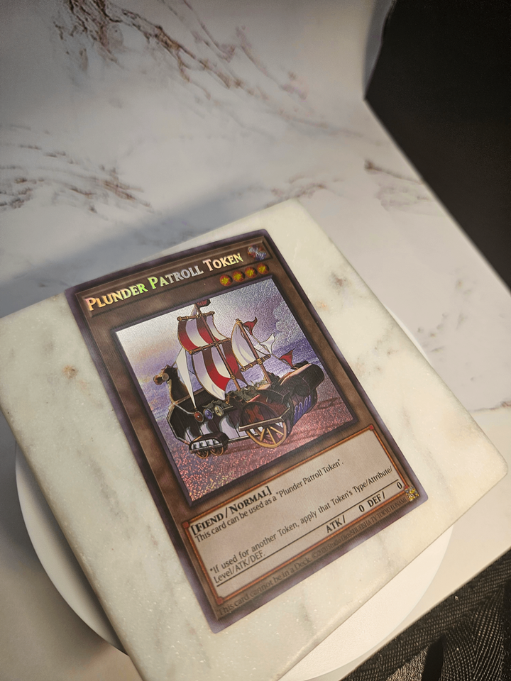 Plunder Patroll Token (Patrollship Jord Art) - Secret Rare Yugioh ...