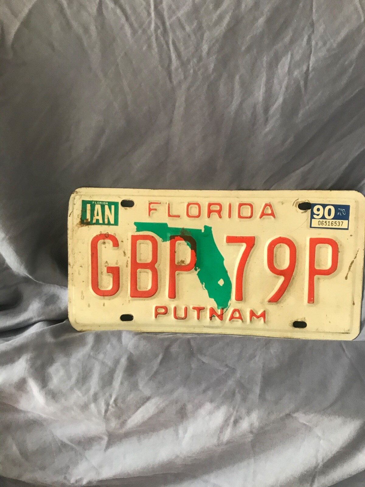used florida license plate 1990s mancave/garage art is florida | eBay