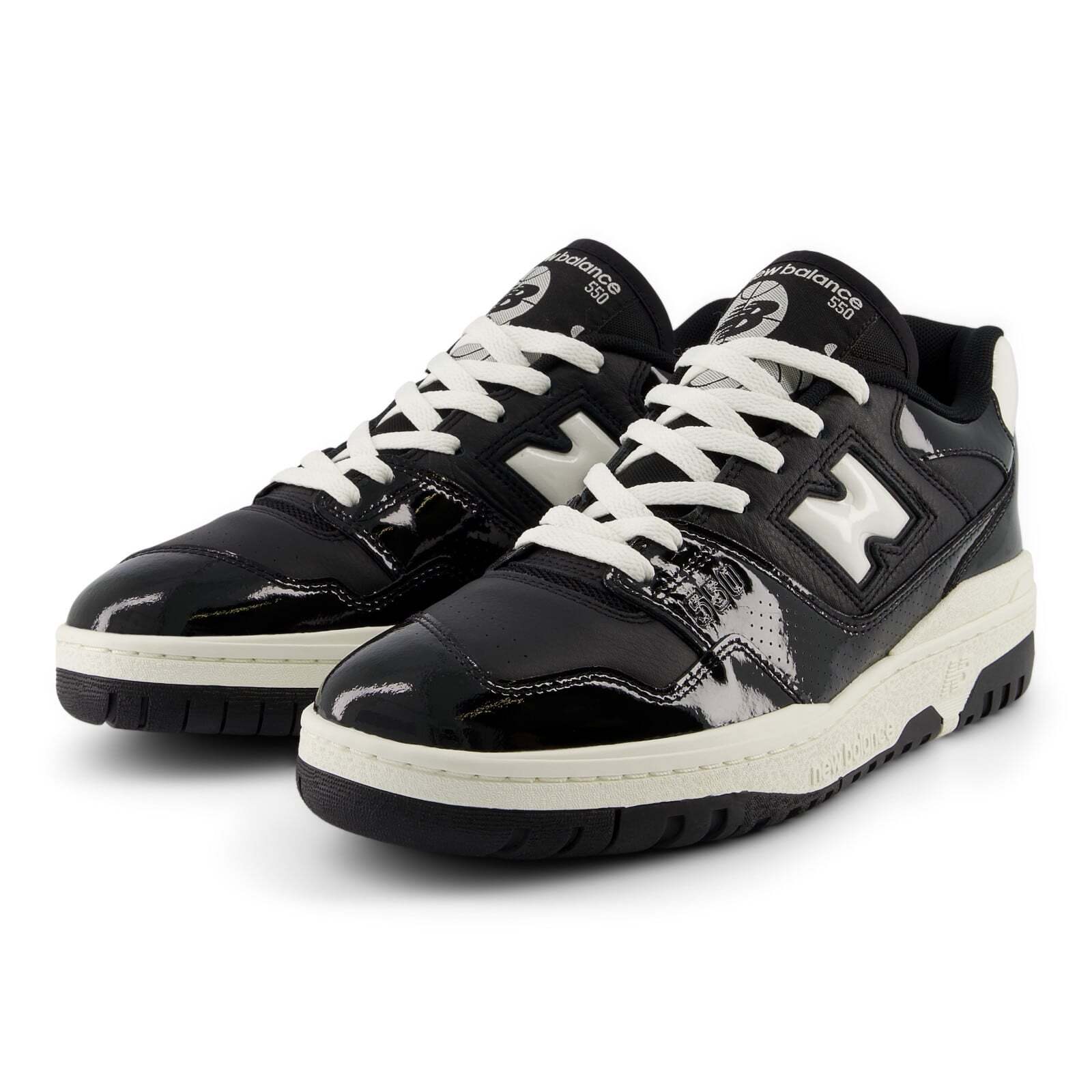 New Balance 550 Patent Black White 2colors BB550YKG,BB550YKF Men's Size ...