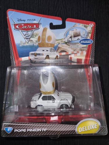 Disney Pixar Cars 2 #9 POPE PINION IV - Deluxe - BNIP - VERY RARE | eBay