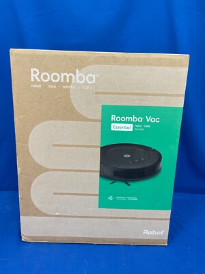 iRobot Roomba Essential Robot Vacuum Q012020 - Black - Brand New | eBay