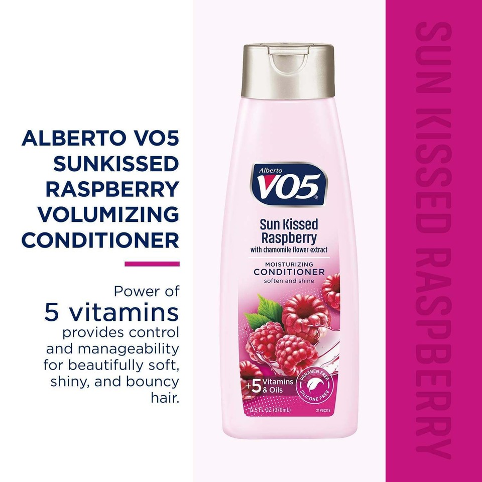 Alberto VO5 Sun Kissed Raspberry Chamomile Flower Conditioner 12.5oz ...