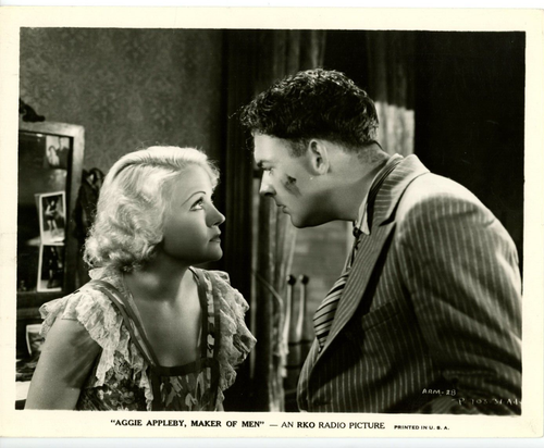 Vintage 8x10 Photo Aggie Appleby, Maker of Men 1933 Charles Farrell ...