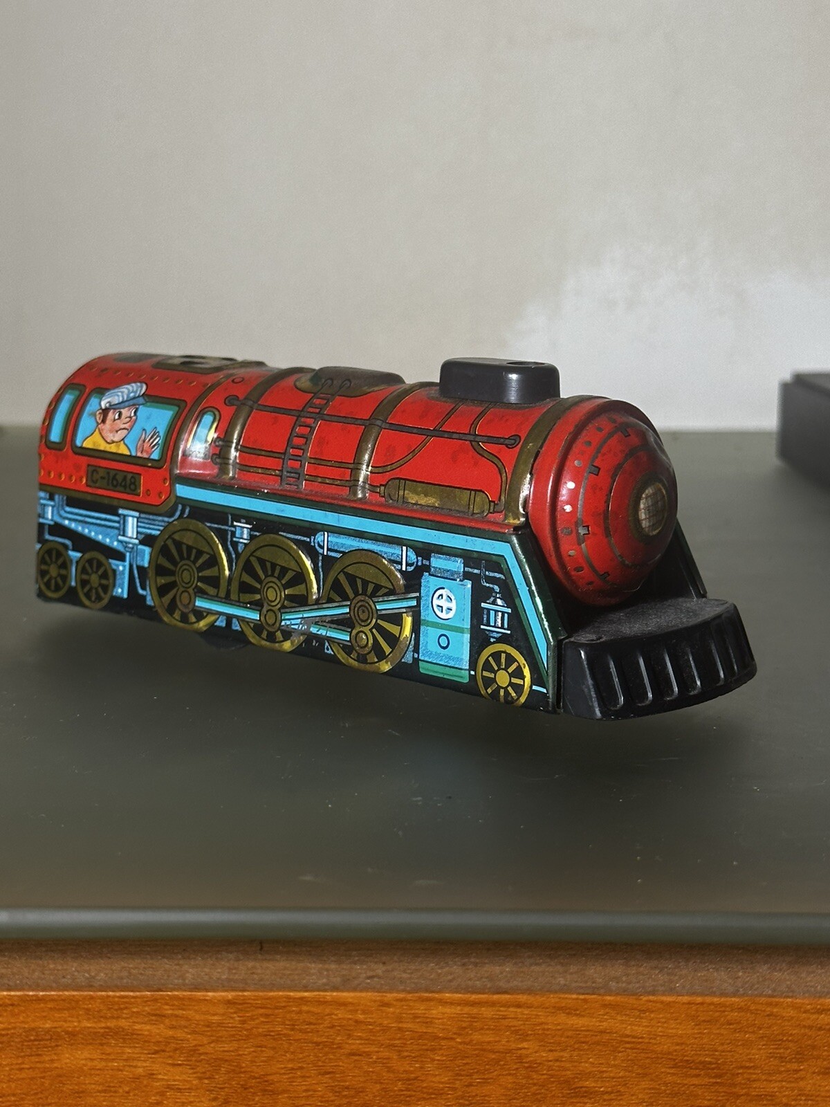 Vintage Tin Litho Wind-Up Train Yone made in Japan *See description* | eBay