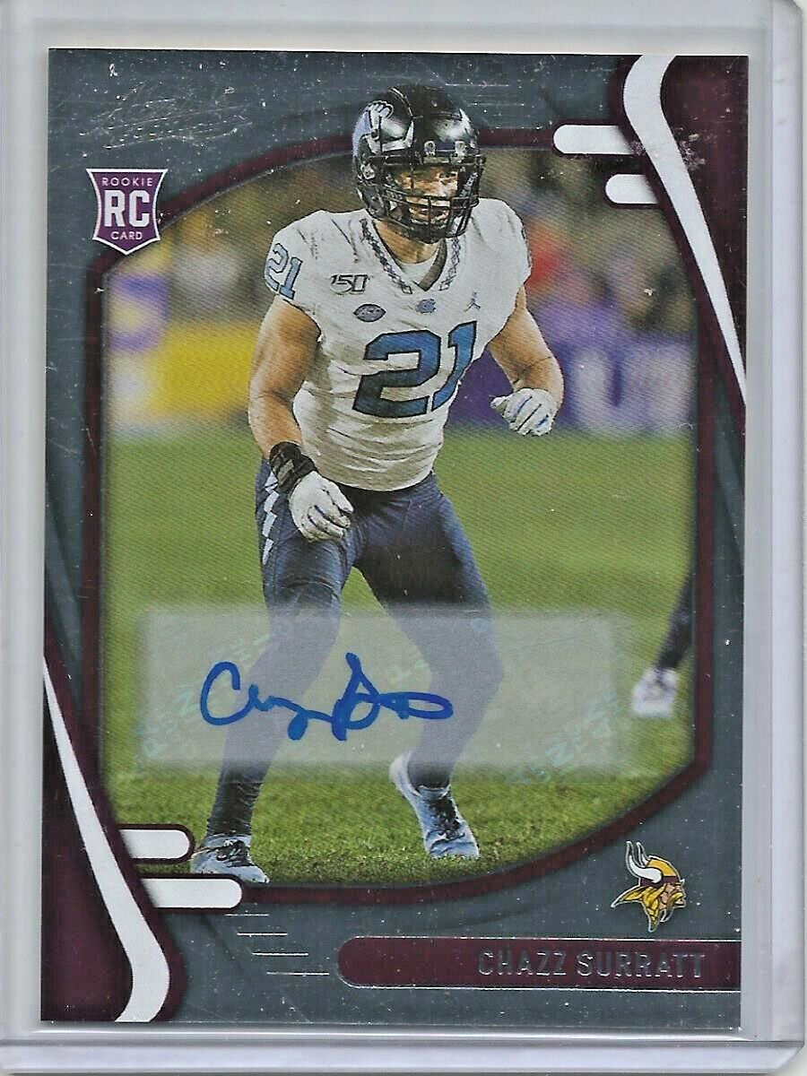Chazz Surratt 2021 Panini Absolute Autograph Rookie | eBay