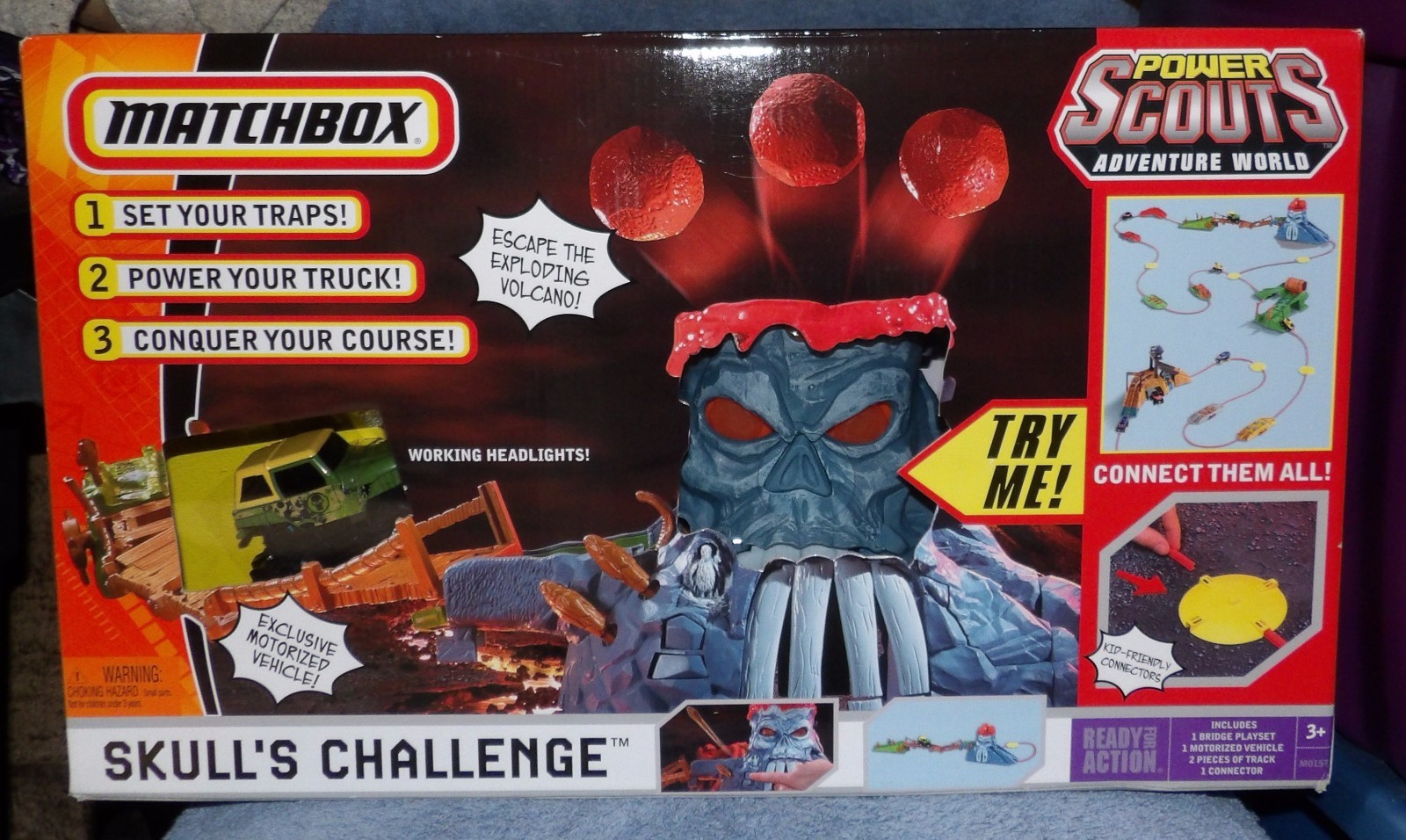 MATCHBOX POWER SCOUTS ADVENTURES SKULL'S CHALLENGE SET 2008 | eBay