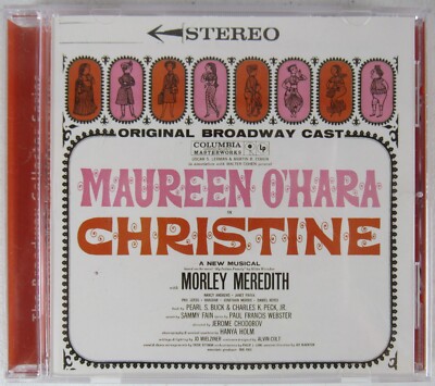 Christine CD Original Broadway Cast Maureen O'hara Collectors Series | eBay