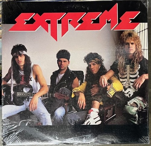 EXTREME - SELF-TITLED - ORIGINAL 1989 A&M CLUB LP crc s/t vinyl album ...