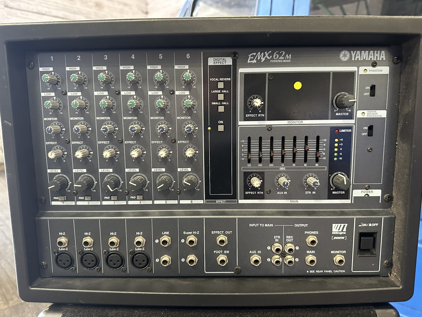 Yamaha PA Speaker System 400W Per Speaker, with Channel Mixer ...